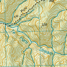 Te Puru Track, Waikato - NZ Topo Map