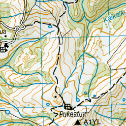 Pukeatua, Wellington - NZ Topo Map