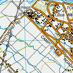 Linton Military Camp, Manawatu-Wanganui - NZ Topo Map