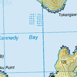 Kennedy Bay, Waikato - NZ Topo Map