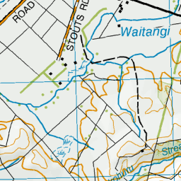 Tangiwai, Manawatu-Wanganui - NZ Topo Map