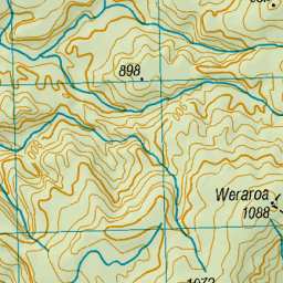 Weraroa, Waikato - NZ Topo Map