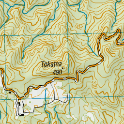Tokatea, Waikato - NZ Topo Map