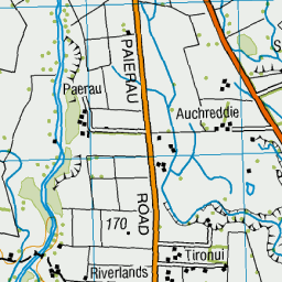 Paerau, Wellington - NZ Topo Map