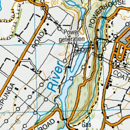 Arapuni, Waikato - NZ Topo Map