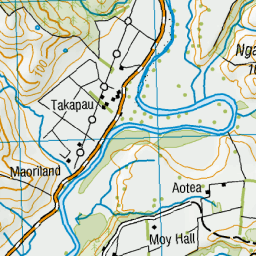 Takapau, Wellington - NZ Topo Map