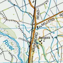 Rangiora, Wellington - NZ Topo Map
