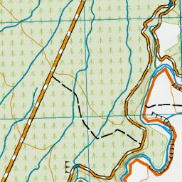 Whangaehu River, Manawatu-Wanganui - NZ Topo Map