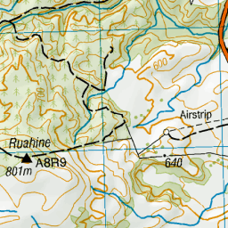 Ruahine, Waikato - NZ Topo Map