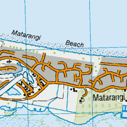 Matarangi, Waikato - NZ Topo Map