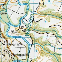 Ngapuhi, Wellington - NZ Topo Map