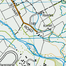 Riverlea, Wellington - NZ Topo Map