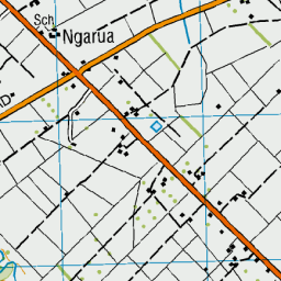 Ngarua, Waikato - NZ Topo Map