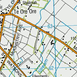 Turda, Wellington - NZ Topo Map
