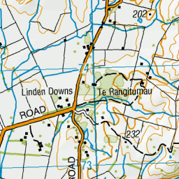 Linden Downs, Wellington - NZ Topo Map
