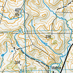 Mahoe, Wellington - NZ Topo Map
