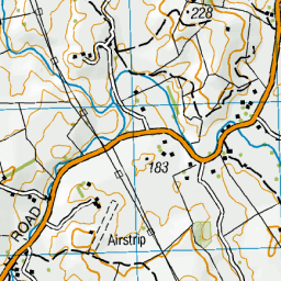 Waipa Stream, Waikato - NZ Topo Map