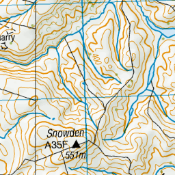 Snowden, Wellington - NZ Topo Map