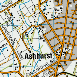 Ashhurst, Manawatu-Wanganui - NZ Topo Map