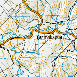 Otamakapua, Manawatu-Wanganui - NZ Topo Map