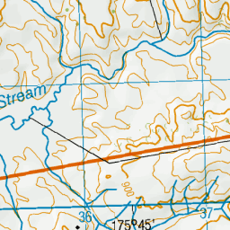Hautapu Stream, Manawatu-Wanganui - NZ Topo Map