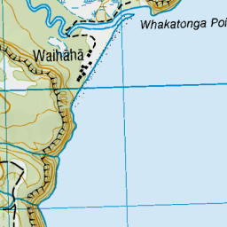 Waihaha, Waikato - NZ Topo Map