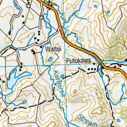 Waitui, Wellington - NZ Topo Map