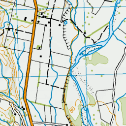 Pohangina River, Manawatu-Wanganui - NZ Topo Map