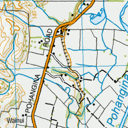 Wainui, Manawatu-Wanganui - NZ Topo Map