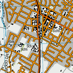 Matamata, Waikato - NZ Topo Map