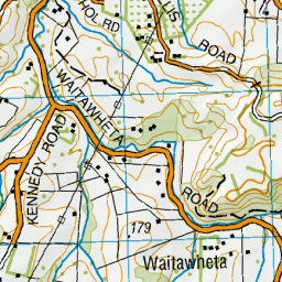 Waitawheta, Waikato - NZ Topo Map