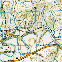 Pounui, Wellington - NZ Topo Map