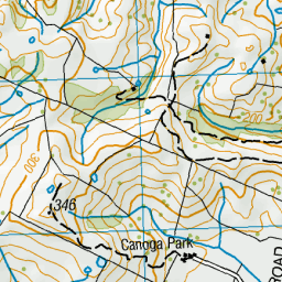 Canoga Park, Wellington - NZ Topo Map