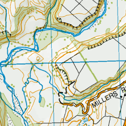 Oroua River, Manawatu-Wanganui - NZ Topo Map