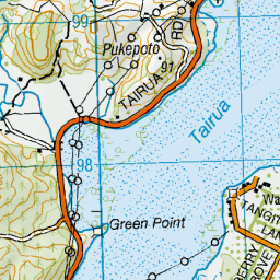 Tairua Harbour, Waikato - NZ Topo Map