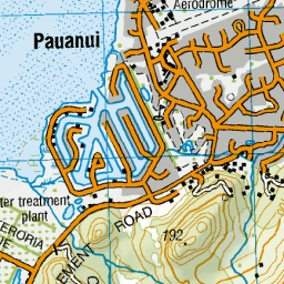 Pauanui, Waikato - NZ Topo Map