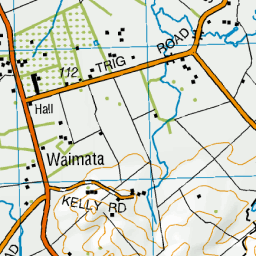 Waimata, Waikato - NZ Topo Map
