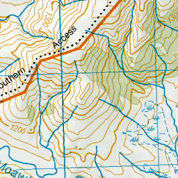 Moawhango River, Manawatu-Wanganui - NZ Topo Map