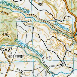 Whakatutu, Waikato - NZ Topo Map