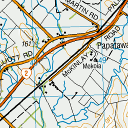 Papatawa, Manawatu-Wanganui - NZ Topo Map