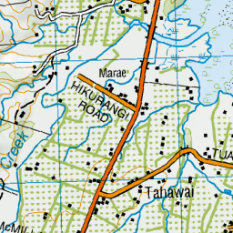 Tahawai, Bay of Plenty - NZ Topo Map