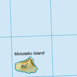 Motutaiko Island, Waikato - NZ Topo Map