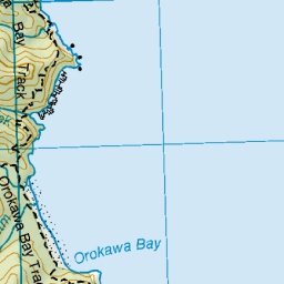 Orokawa Bay, Bay of Plenty - NZ Topo Map