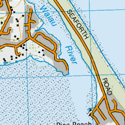Athenree, Bay of Plenty - NZ Topo Map