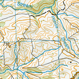 Pirinoa Stream, Manawatu-Wanganui - NZ Topo Map