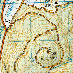 Upper Atiamuri, Waikato - NZ Topo Map