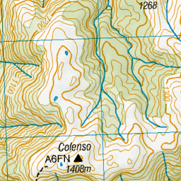 Colenso, Manawatu-Wanganui - NZ Topo Map