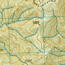 RUAHINE RANGE, Manawatu-Wanganui - NZ Topo Map