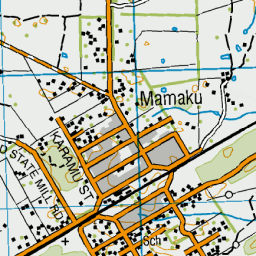 Mamaku, Bay of Plenty - NZ Topo Map