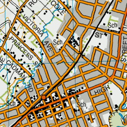 Dannevirke, Manawatu-Wanganui - NZ Topo Map